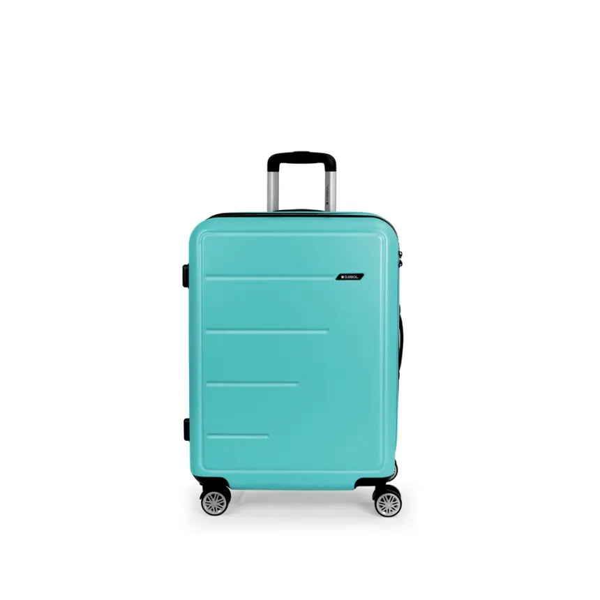 Kofer srednji PROŠIRIVI 47x66x27/30 cm  ABS 70,3/78l-3,9 kg Future Plus Gabol tirkiz 16KG125746W