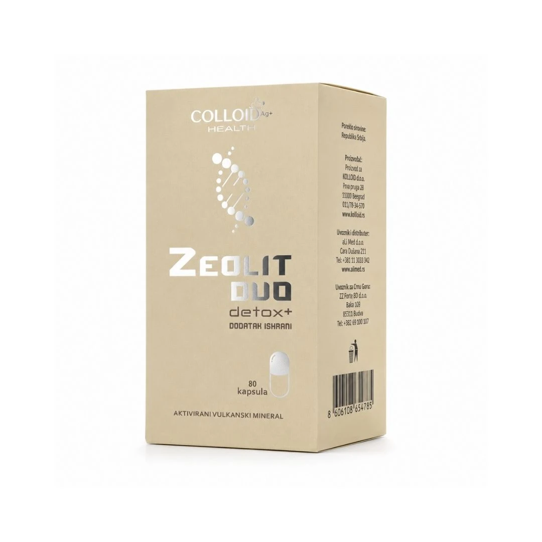 COLLOID ZEOLIT DUO Detox+ 80 Kapsula