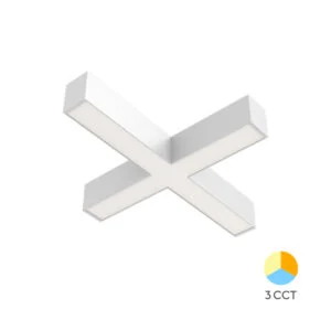 Linearna svetiljka LED 12W 3u1 X razdelnik beli