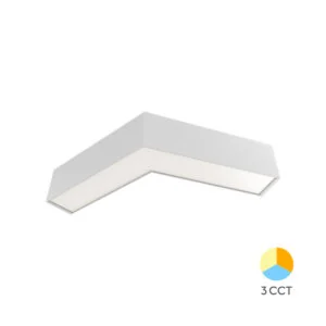 Linearna svetiljka LED 13W 3u1 ugaona bela