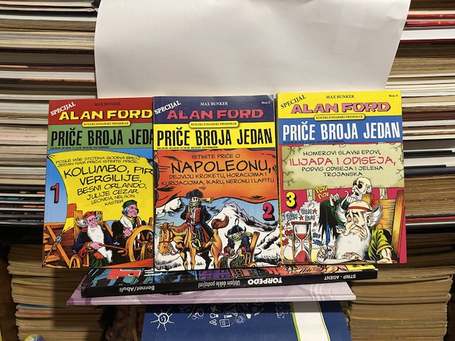 alan Ford Priče broja jedan 1-2-3