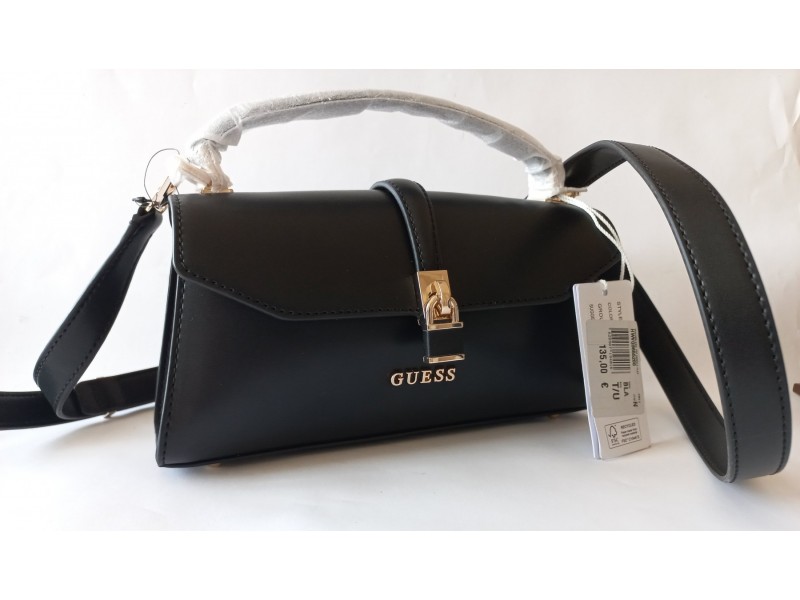*GUESS* NOVA CRNA TORBA 25x14cm