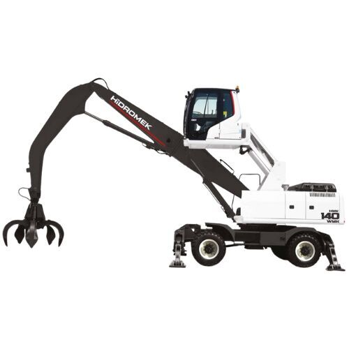 Novi Hidromek 140 W MH bager za pretovar
