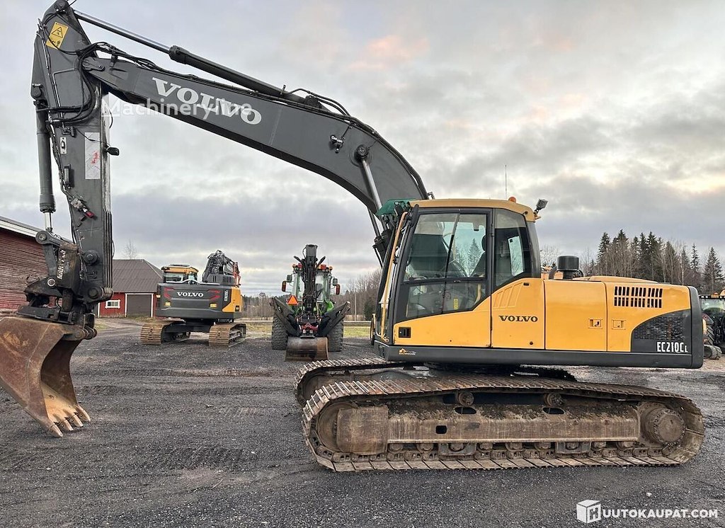 Prodaje se Volvo EC210CL, crawler excavator with grapples, 2007, Lahti bager guseničar na aukciji