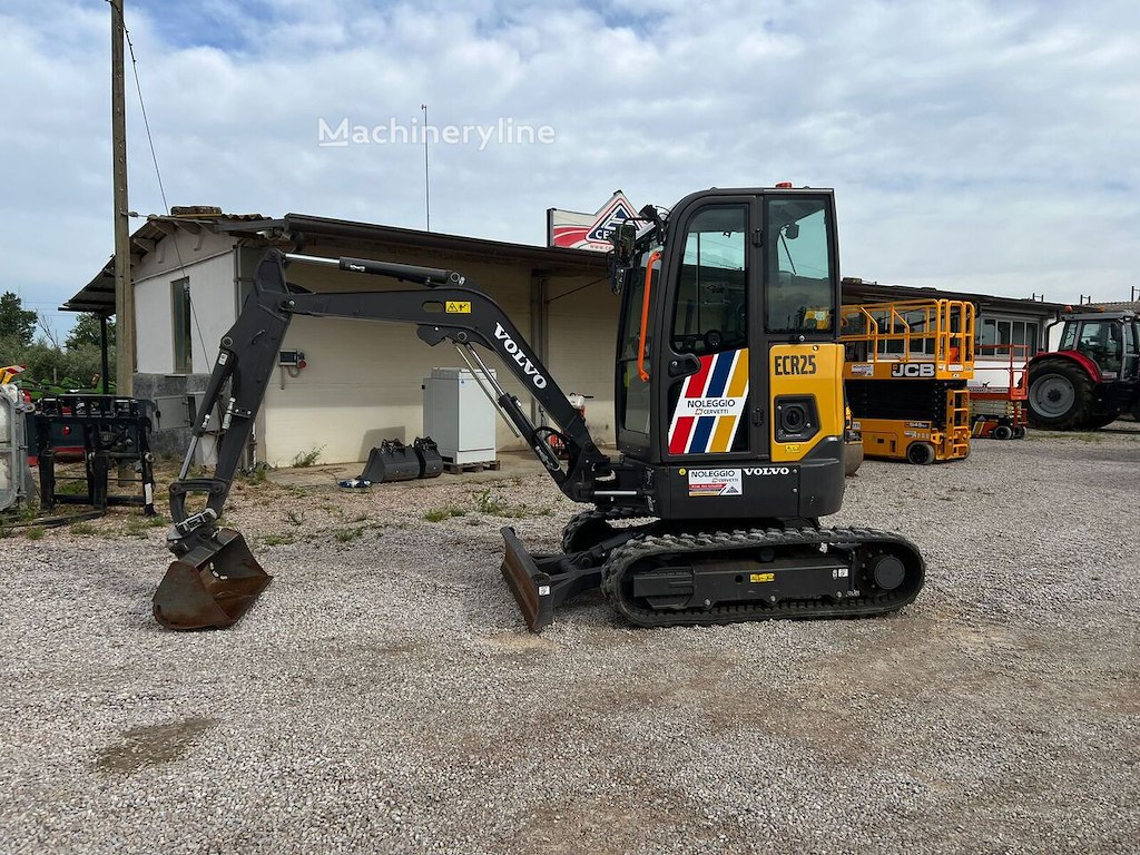 Volvo ECR25 ELECTRIC + STONEX mini bager