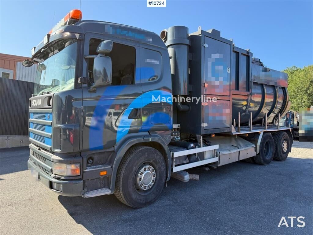 Scania R114 380 6x2 Dry-Suction/Vacuum Loader vakum bager