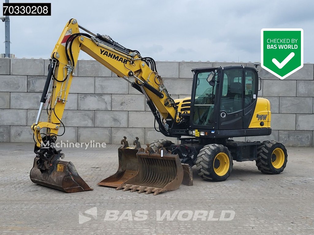 Yanmar B95 W B95W Auto Greasing - A/C bager točkaš