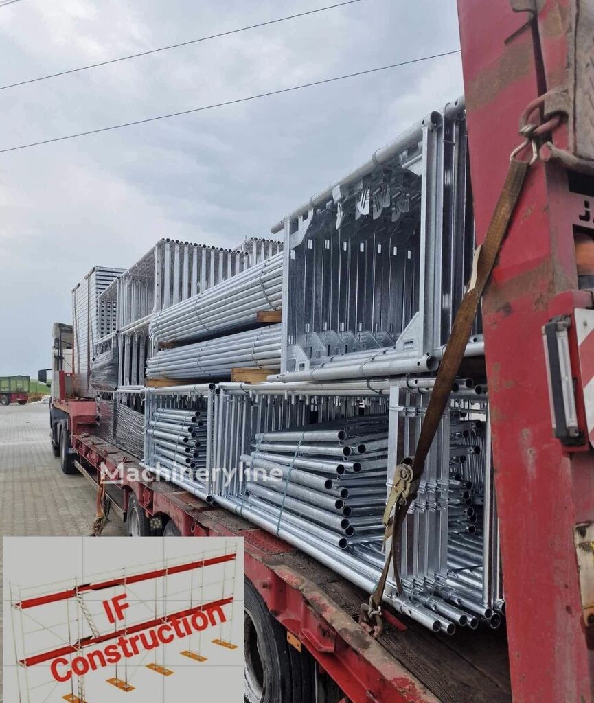 Novi Rusztowanie 500m2 ,Gerüst 500qm, Scaffolding, Échafaudage 500m2, skele