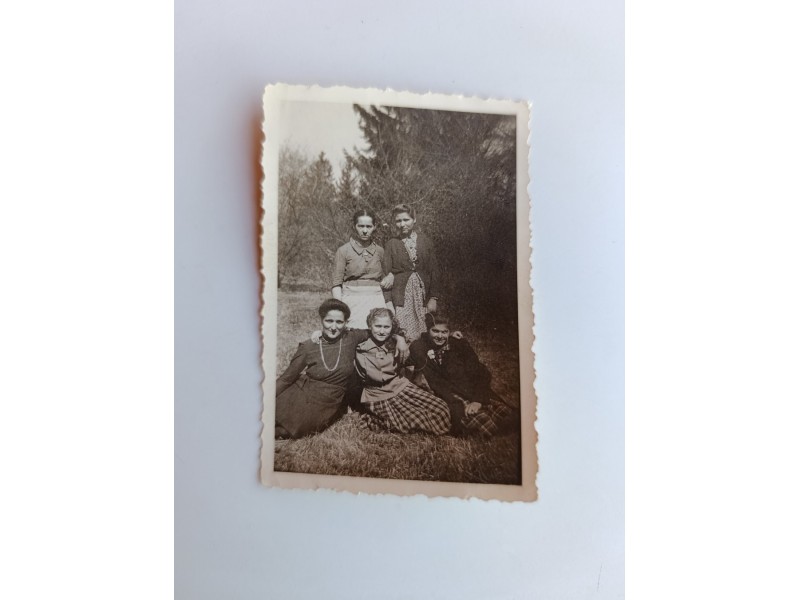 Vintage fotografija dame