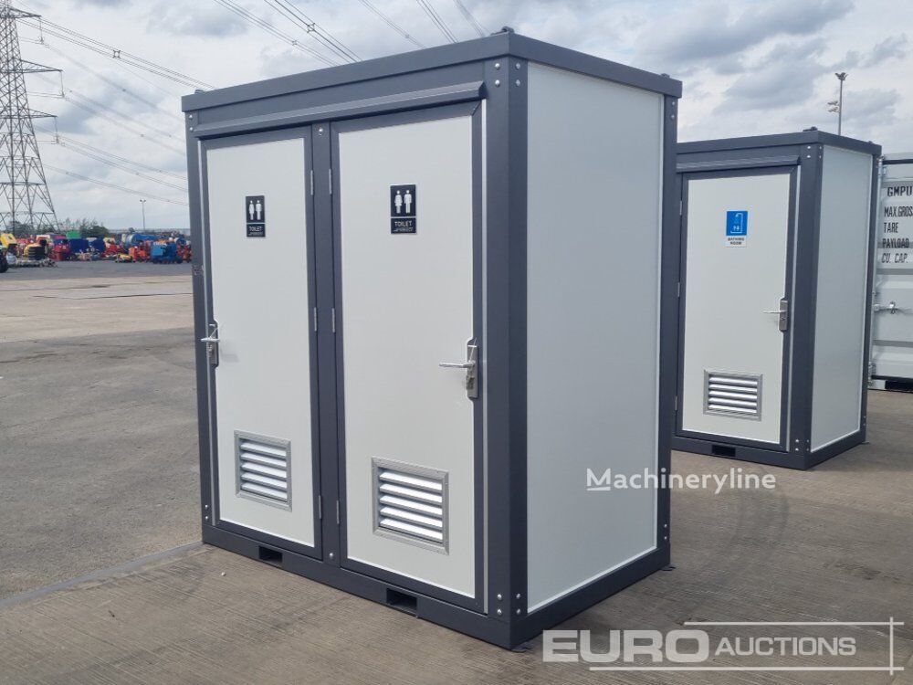 Prodaje se Double Toilet Unit (Cannot Be Reconsigned) sanitarni kontejner na aukciji