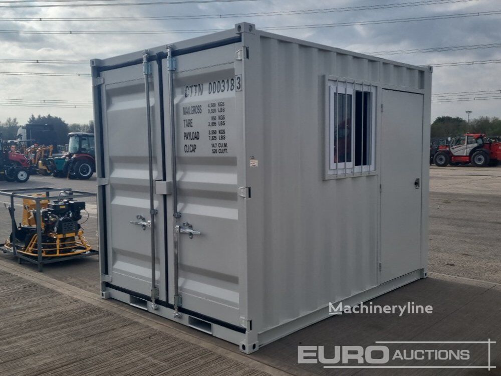 Prodaje se 10' x 7' Container,Side Door, End Door, Window (Canot Be Re stambeno-poslovni kontejner na aukciji
