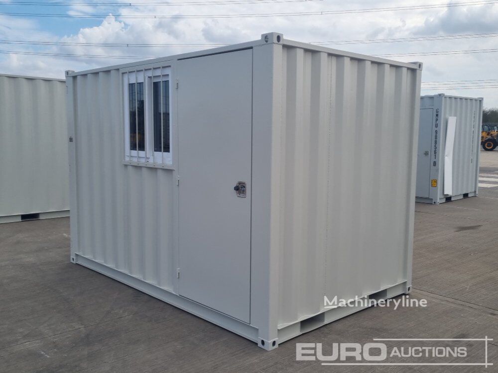 Prodaje se 11' x 7' Container, Side Door, End Door, Window (Cannot Be radnički kontejner na aukciji