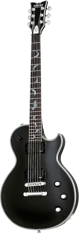 Schecter Solo-II Damien Platinum Satin Black električna gitara