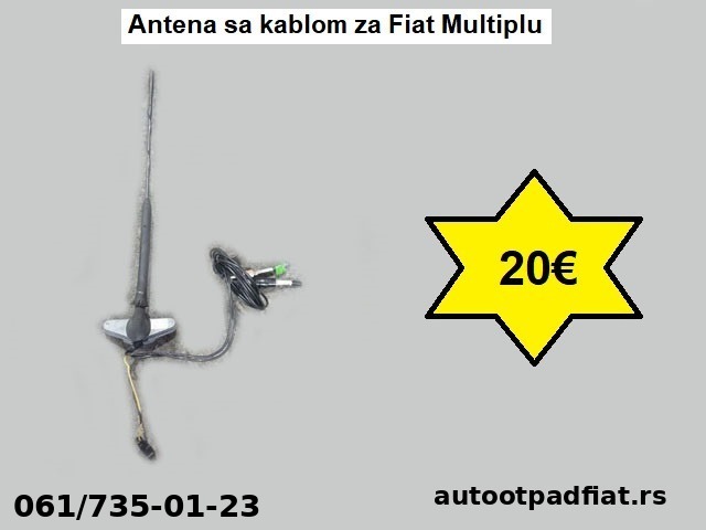 ANTENA SA KABLOM ZA FIAT MULTIPLU