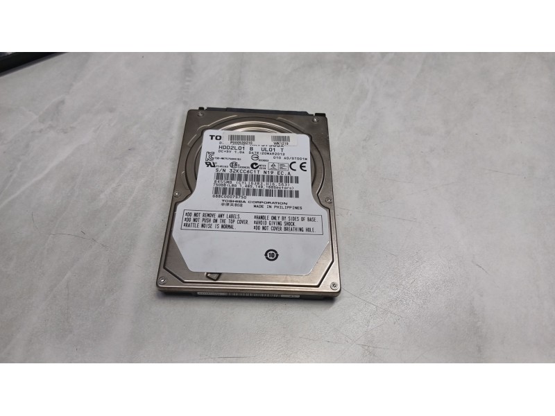 hard disk 2,5 toshiba 750gb sata II ispravan