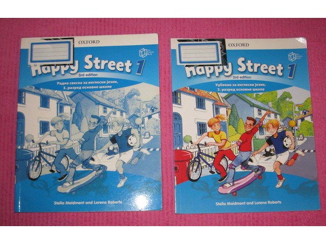 Engleski jezik 3. HAPPY STREET 1, KOMPLET. ODLIČNO!!