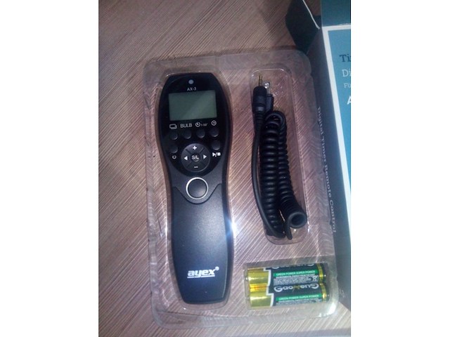 Ayex AX-3 timer remote release trigger for SONY S2