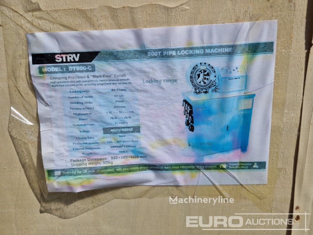 Prodaje se Starvox DT500-C mašinu za savijanje armature na aukciji