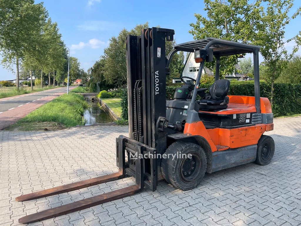 Toyota 7FBMF 5 ton electric triplo 470cm only 2715h good battery električni viljuškar