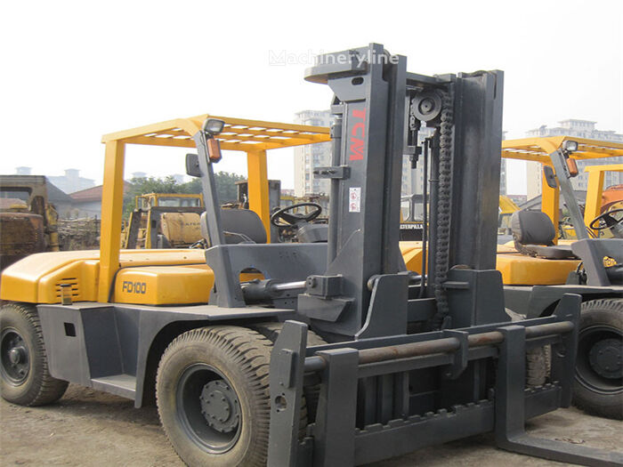 TCM TCM FD100 FOR SALE dizel viljuškar