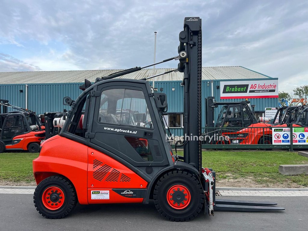 Linde H50T-02/600 viljuškar na gas