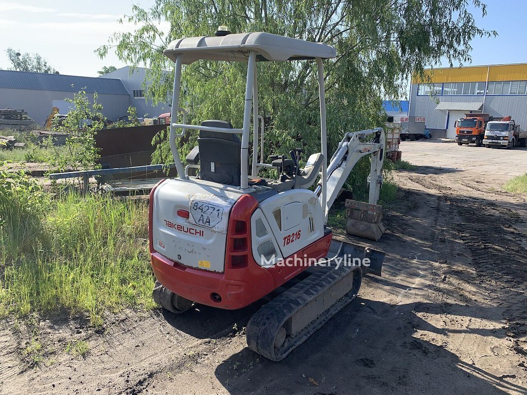 Takeuchi TB216 mini bager