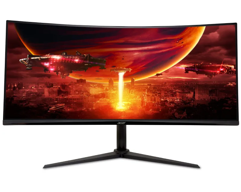 ACER 34 inča Nitro ED340CURX0BMIIPX ED0 UWQHD 3440x1440 VA 200 Hz zakrivljeni gaming monitor