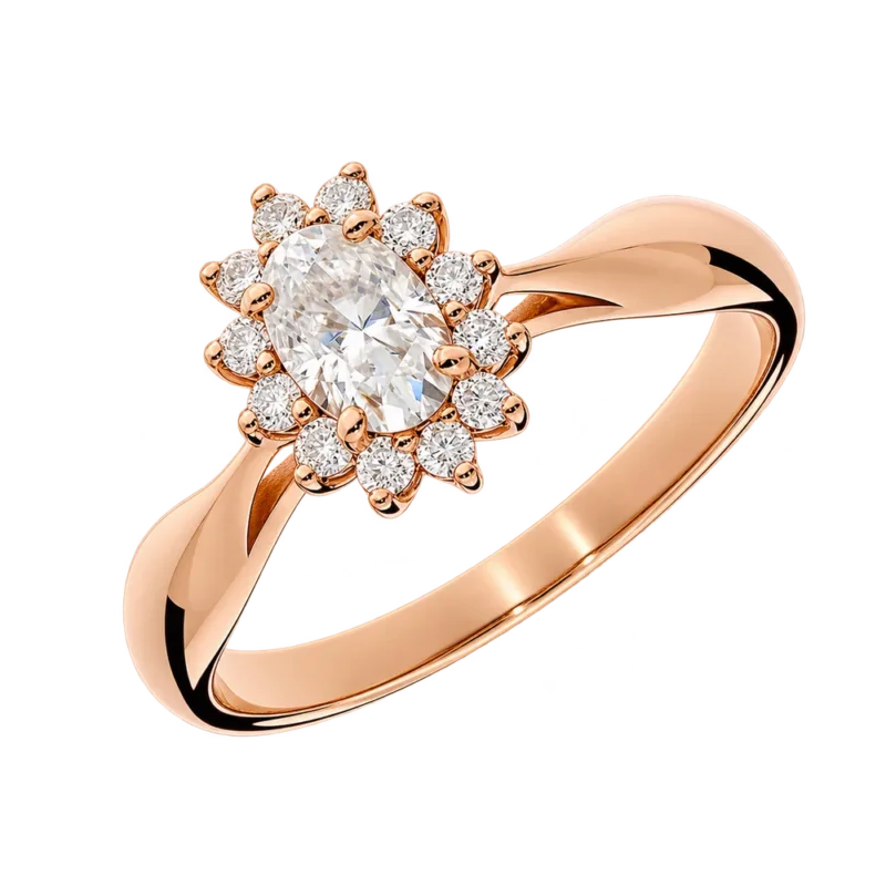 Memory Prsten K237-64 – Roze zlato