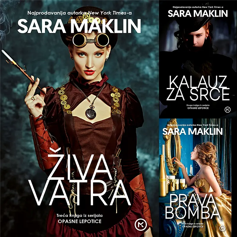 SARA MAKLIN - OPASNE LEPOTICE 3 ROMANA