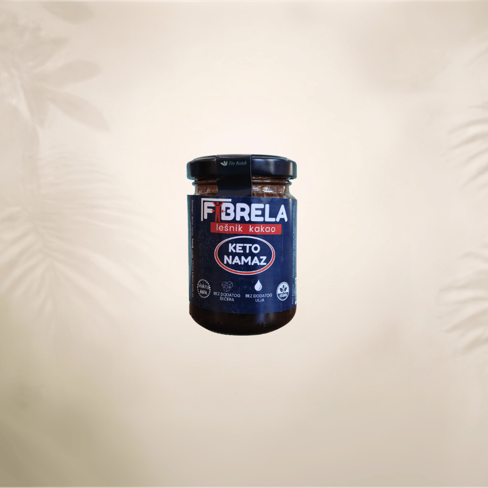 Fibrela – Keto namaz – Lešnik kakao 150g