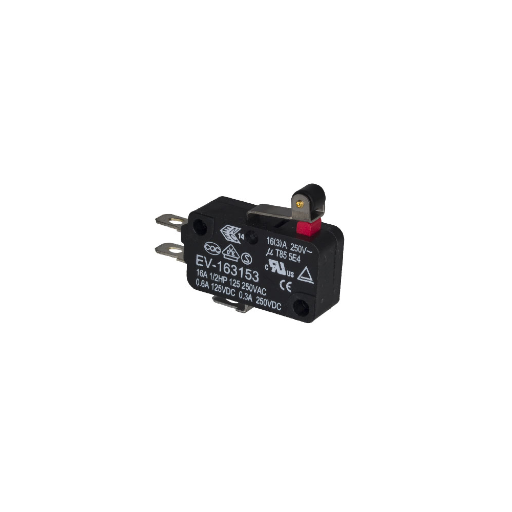 Mikroprekidač 16A/250VAC; 0.6A/125VDC, EV163153