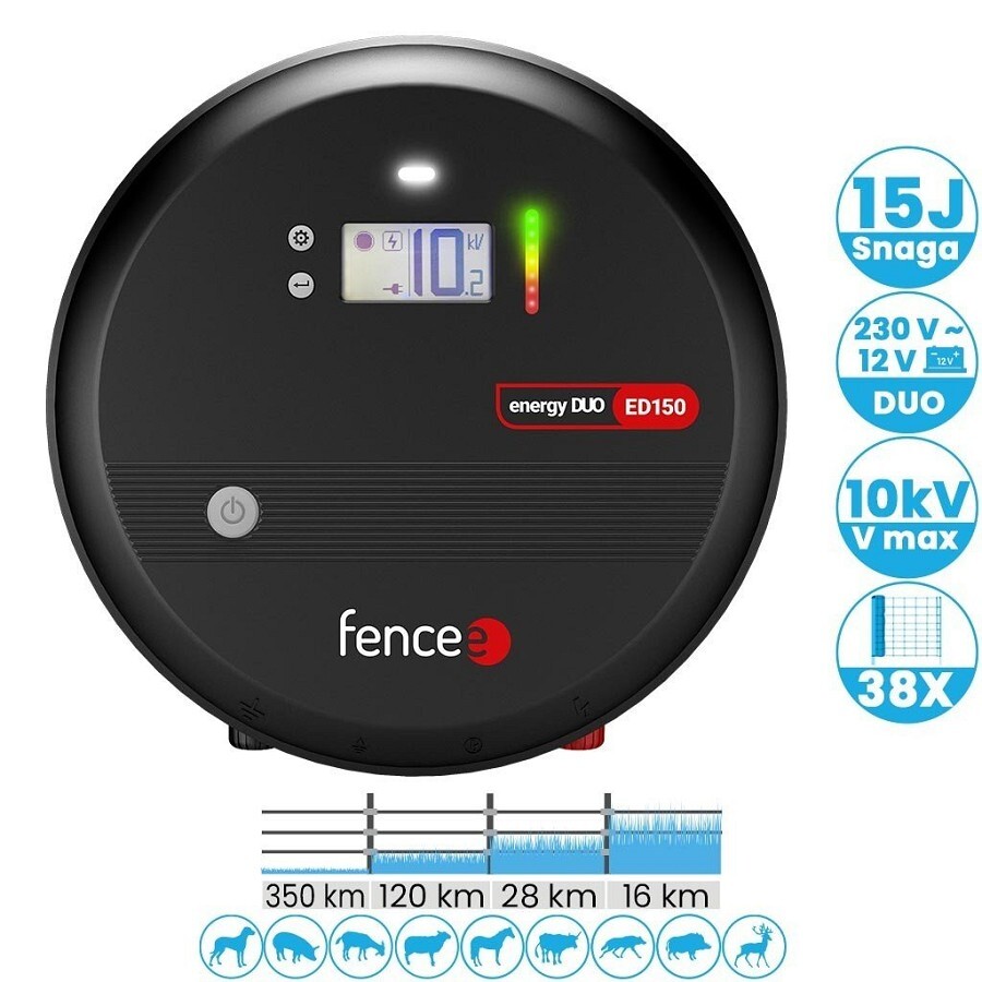 Električni pastir Fencee energy Duo ED150