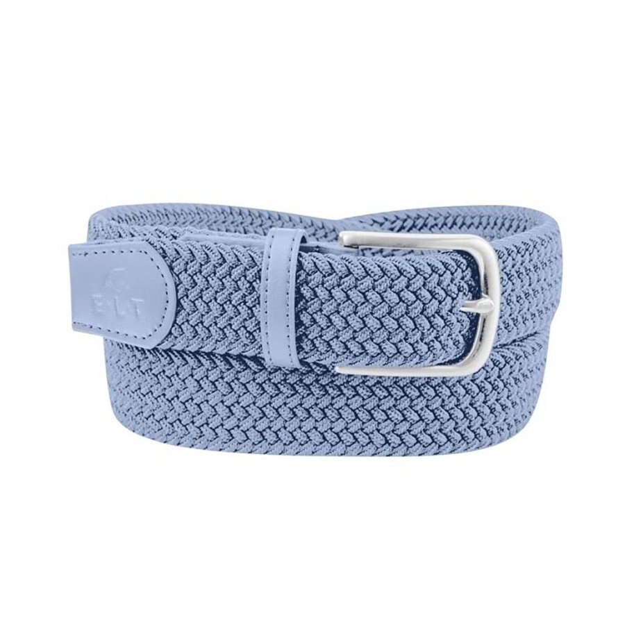 Kaiš za pantalone plavi pleteni L/XL