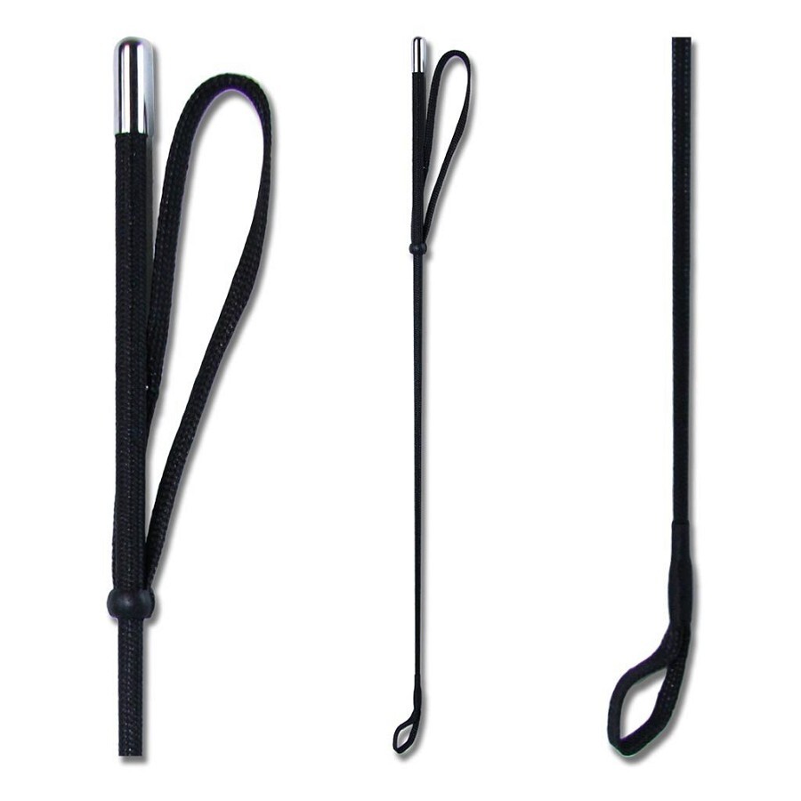 Bič za dresuru crni 75cm