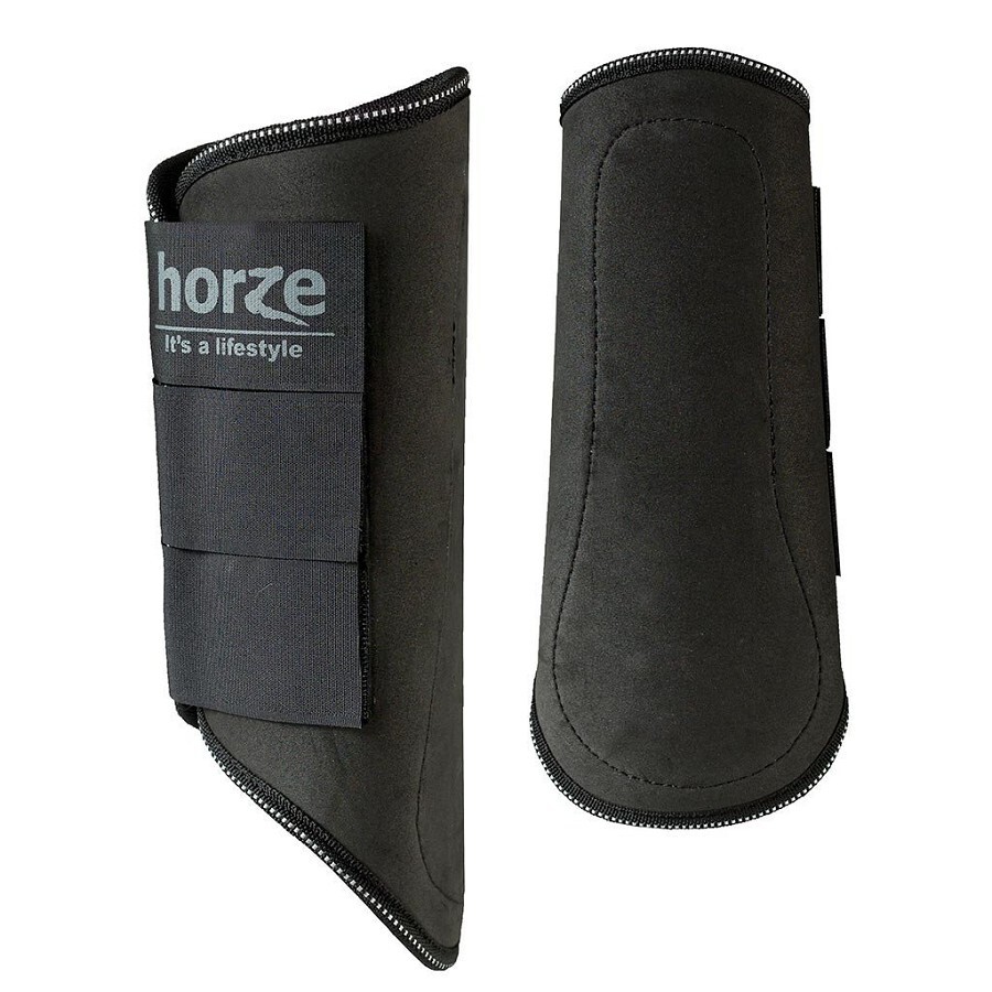 Kamašne za konje sa krznom crne S Horze