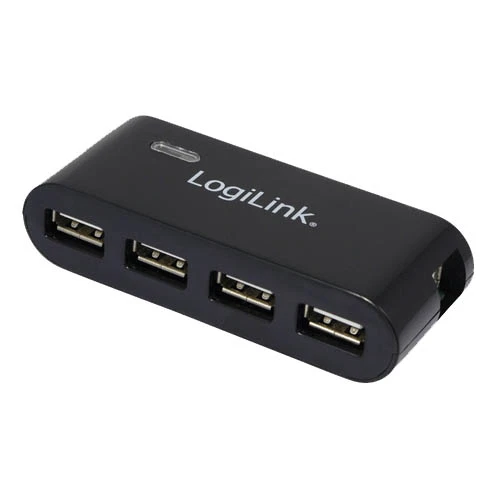 LogiLink (UA0085) USB hub 4-portni 2.0 crni