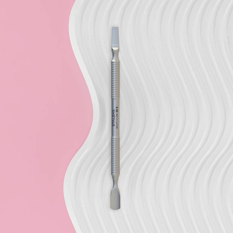 STALEKS BEAUTY & CARE 30 TYPE 2 Rounded narrow pusher and straight blade