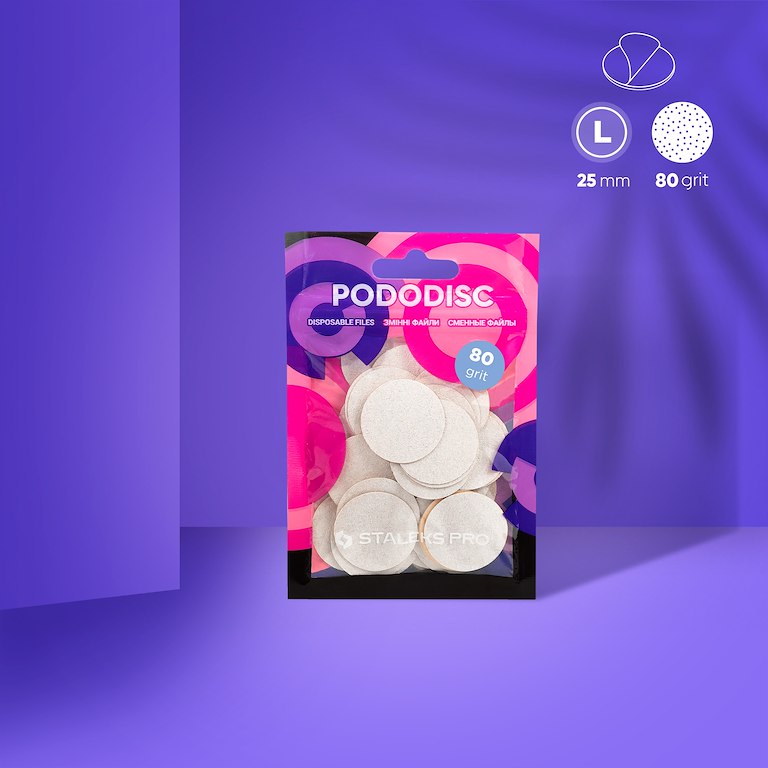 STALEKS Zamenski nastavci za pedikir disk L (80) 50/1