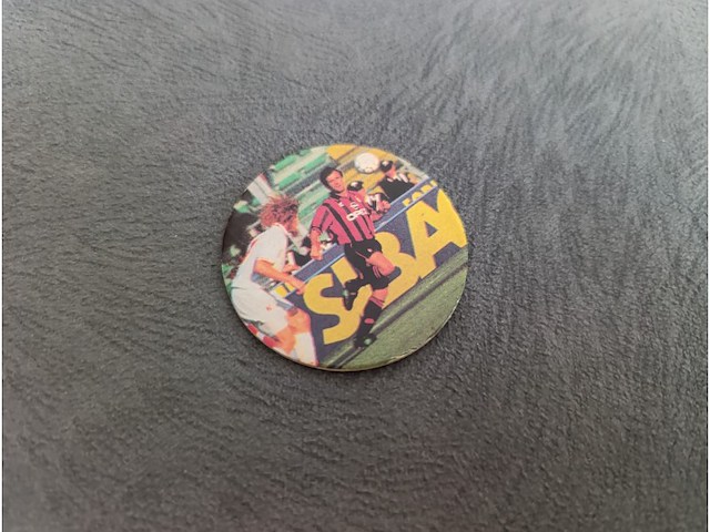 FOOTBALL TECHNIK PLASCOT tazos - Dejan Savicevic - RARE