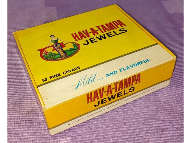 Hav A Tampa Jewels stara vintage kutija od cigareta