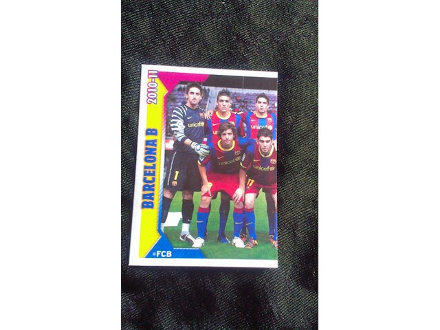 FK Barselona 2010/11 sličica broj 140