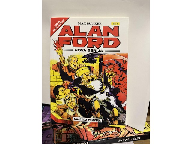 Alan Ford - Nova serija 3 - Najezda vampira
