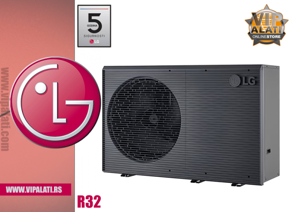 TOPLOTNA PUMPA R32 14KW HM141MRS.UA40 MONOBLOC 220V – LG