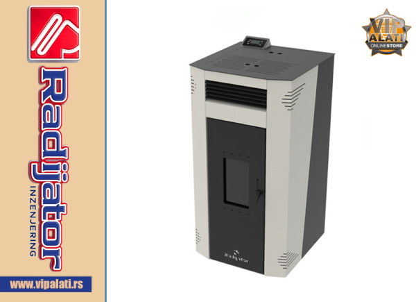 KAMIN NA PELET CUBE 15KW – RADIJATOR INZENJERING
