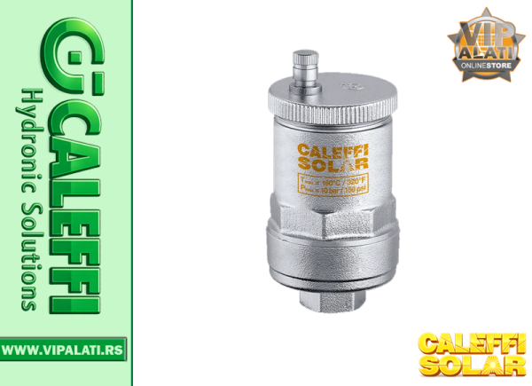 AUTOMATSKO OZRAČNO LONČE ZA SOLARNE SISTEME 1/2 DISCALAIR 251004 – CALEFFI