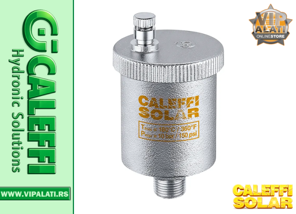 AUTOMATSKO OZRAČNO LONČE ZA SOLARNE SISTEME 3/8 250031 – CALEFFI
