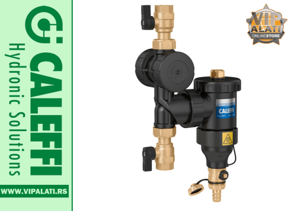 CALEFFI DIRTMAGPLUS ® 545376 – ODVAJAČ NEČISTOĆA SA PRSTENOM 1”