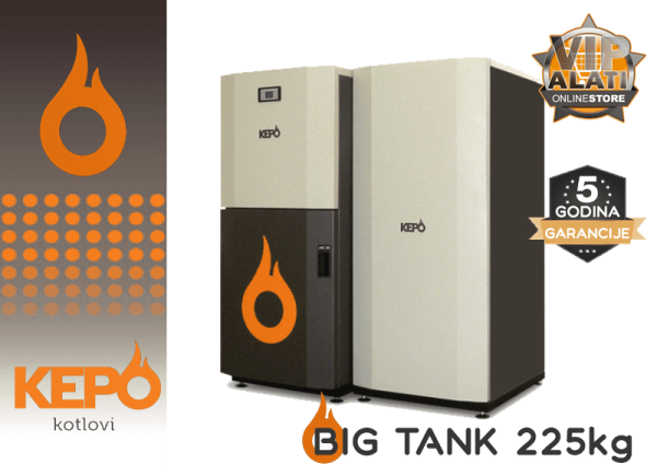 KEPO DODATNI SPREMNIK ZA PELET BIG TANK 225kg