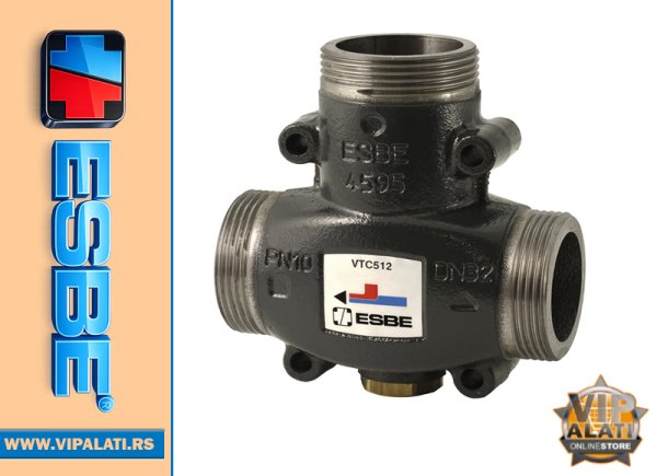 TROKRAKI VENTIL VTC 512 6/4″ 60°C 51022200 – ESBE