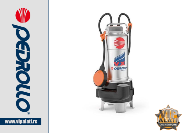 POTAPAJUĆA MULJNA PUMPA VXm 10/35-N 0,75KW INOX – PEDROLLO